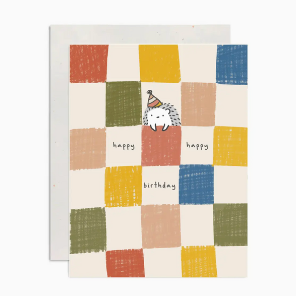 Happy Happy Birthday Hedgehog – The Paper + Craft Pantry