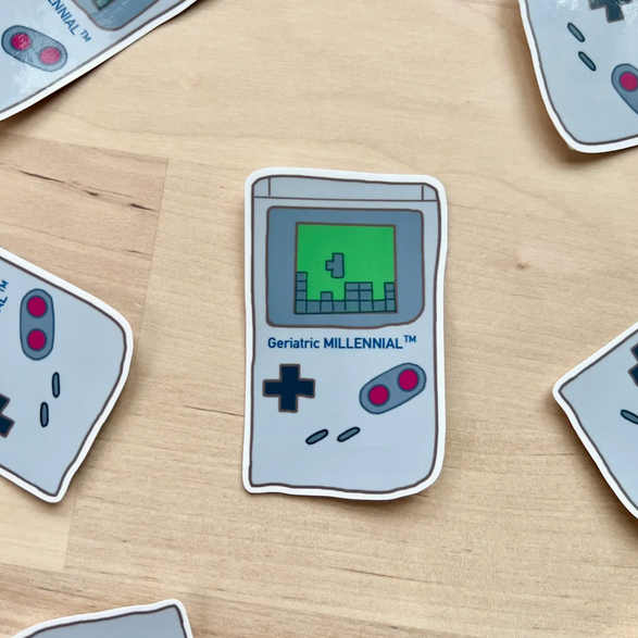 Gameboy Sticker – The Paper + Craft Pantry